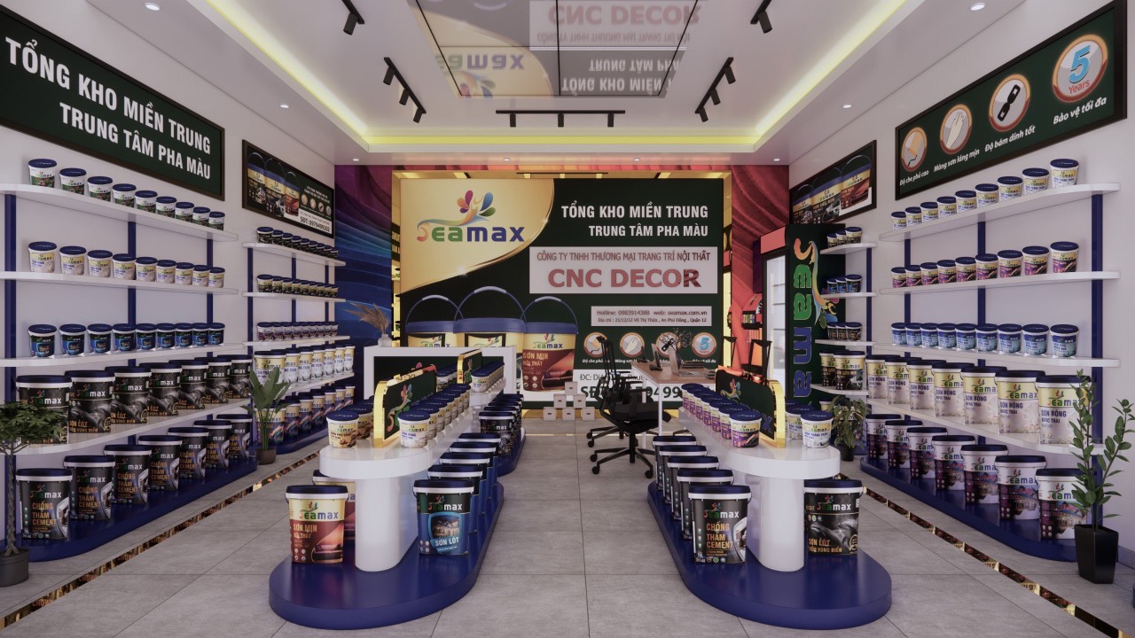 Giới Thiệu Dịch Vụ Thi Công Sơn Nước SEAMAX – Seamax